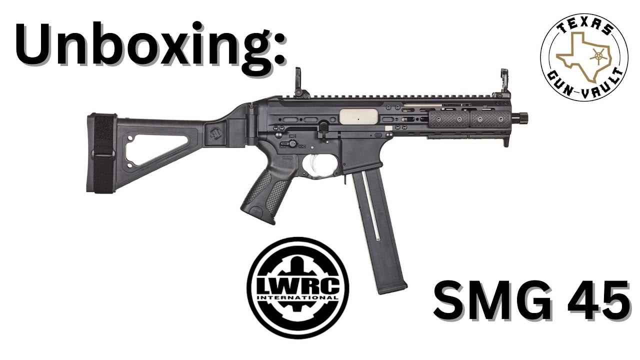 Unboxing: LWRC SMG45 Pistol - YouTube