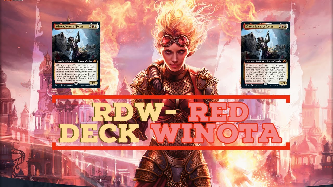 RDW - RED DECK WINOTA - Winota è la carta da battere?? | MTG ARENA ...