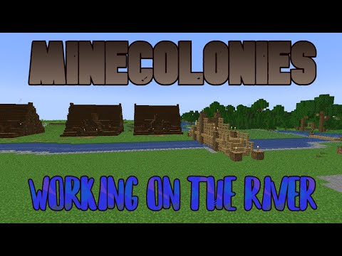 Minecolonies |Minecraft 1.18.2 | Bridges And Waterfalls?! #12 - YouTube
