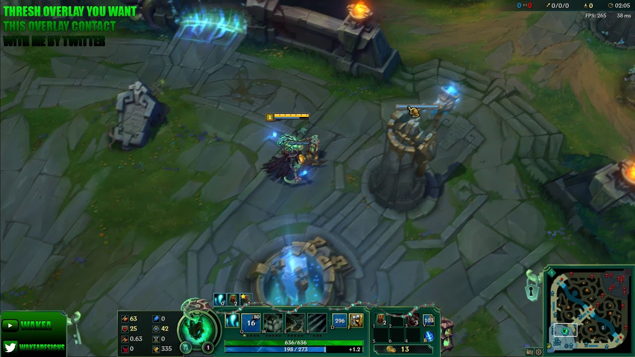 Thresh Overlay | By WAKEA - YouTube