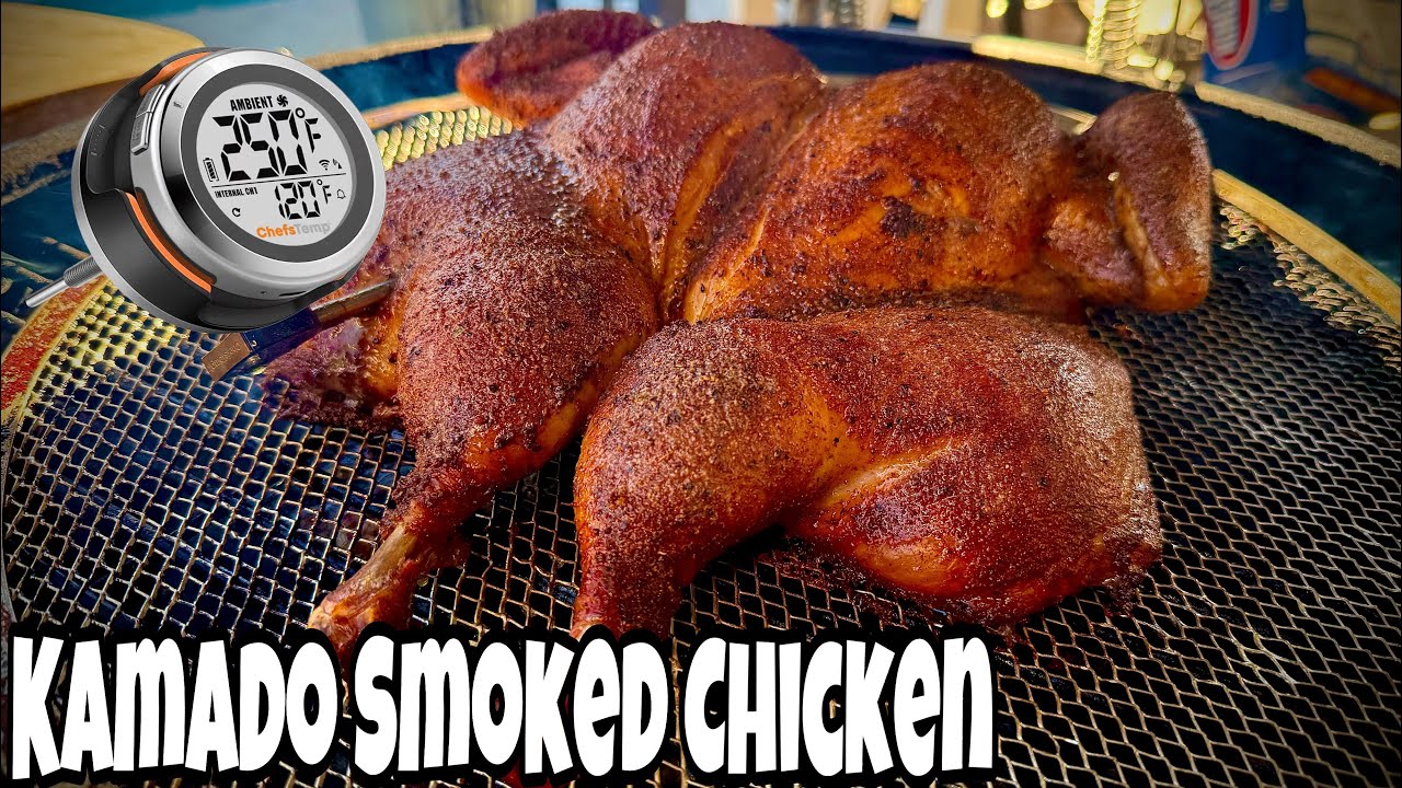 This BBQ Gadget Is A Gamechanger - Kamado Smoked Chicken - Smokin' Joe ...