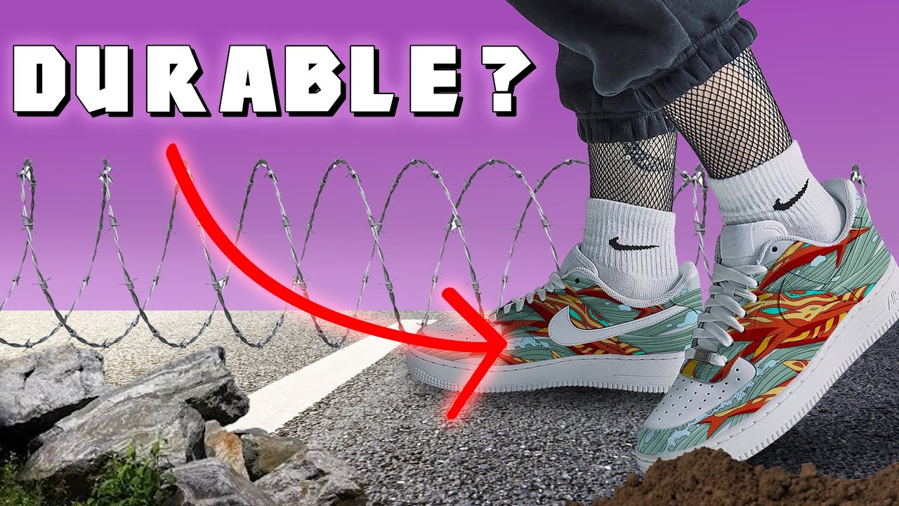 How to prepare sneakers for customization (Custom sneakers painting ...