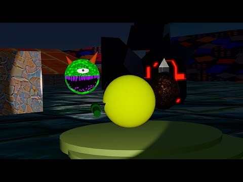 Pacman and the Slime Monster #pacman #monster #robotpacman - YouTube
