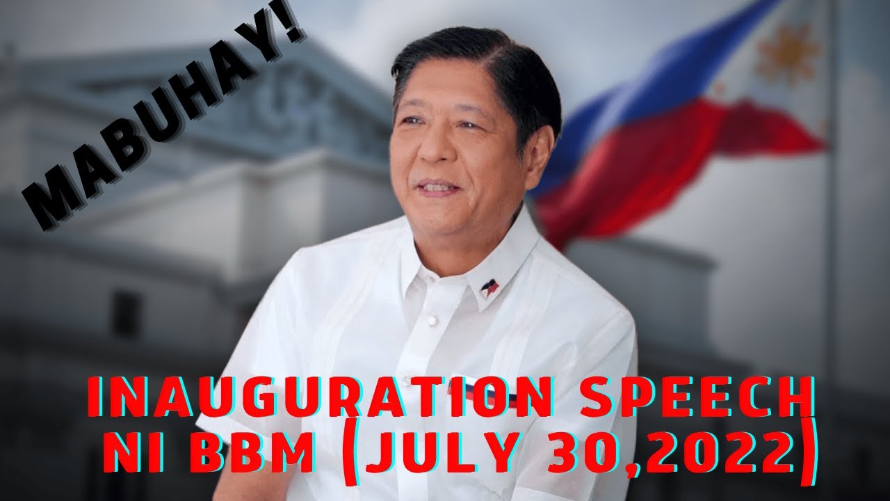 Inauguration Speech ni BBM. ( first day ) - YouTube