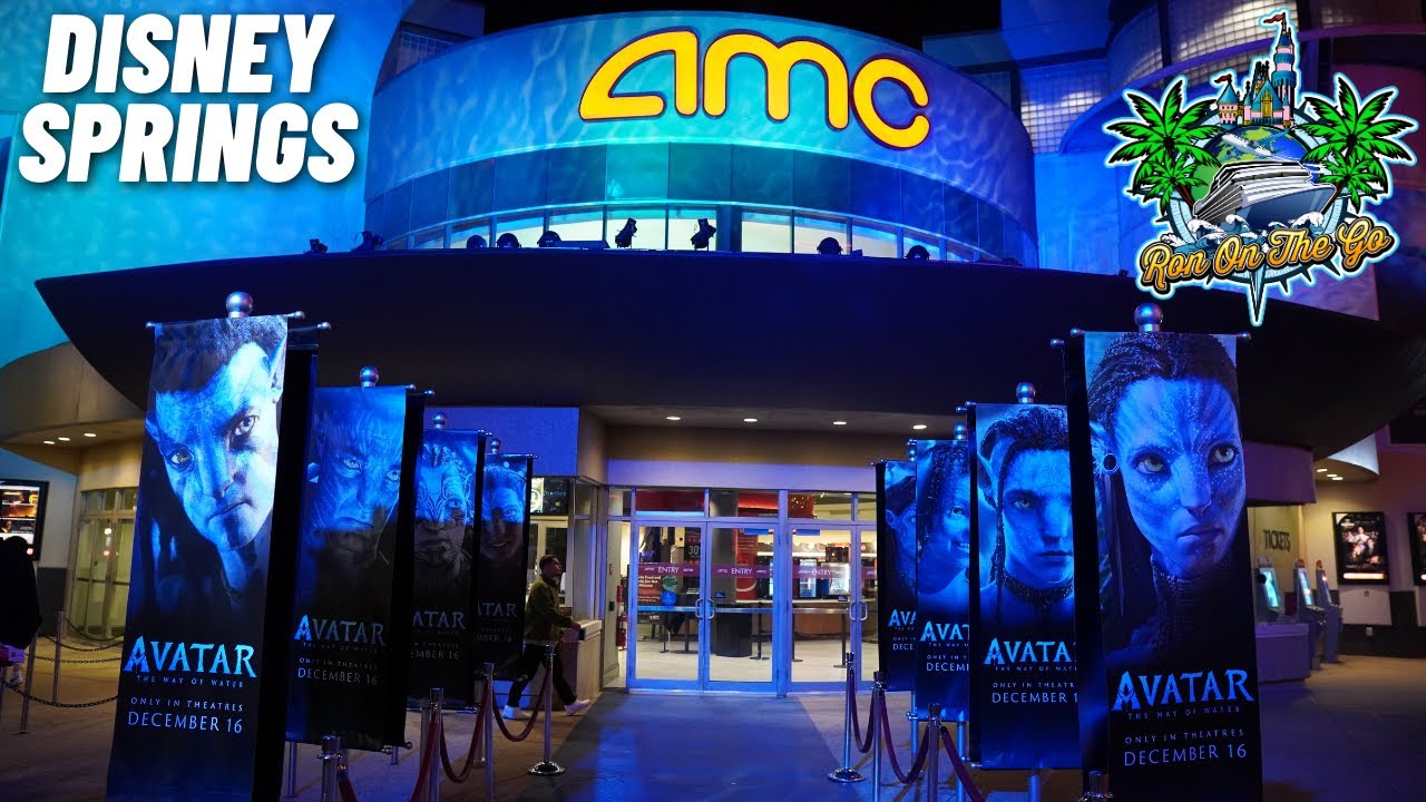 Watching Avatar Way Of Water at Disney Springs and checking out the ...