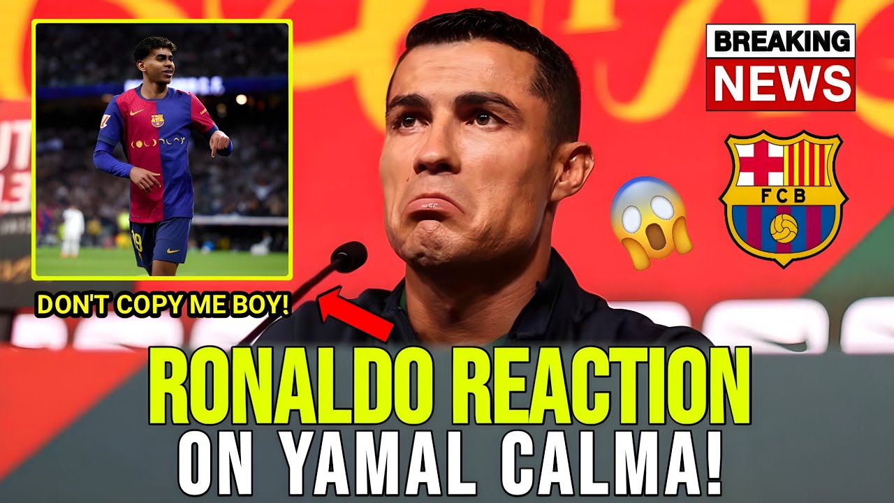 🚨 BREAKING: LOOK WHAT CRISTIANO RONALDO SAID ON LAMINE YAMAL CALMA ...