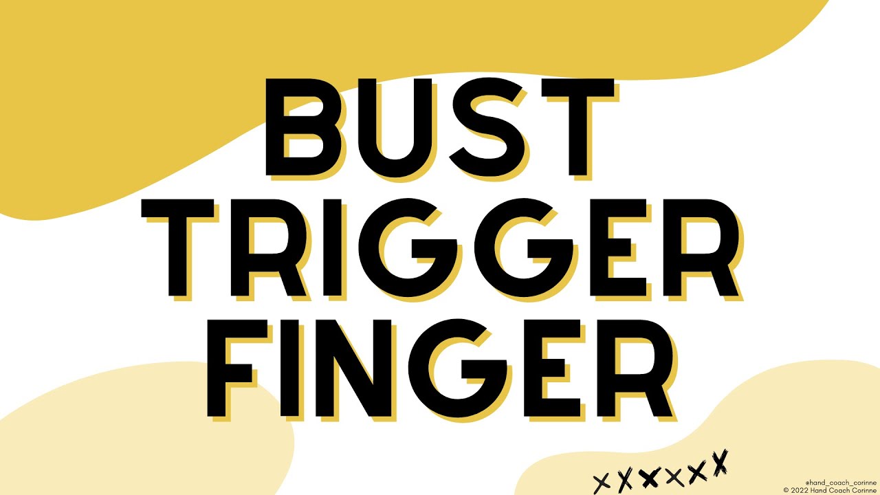 Top splints & exercises to BUST trigger finger - YouTube