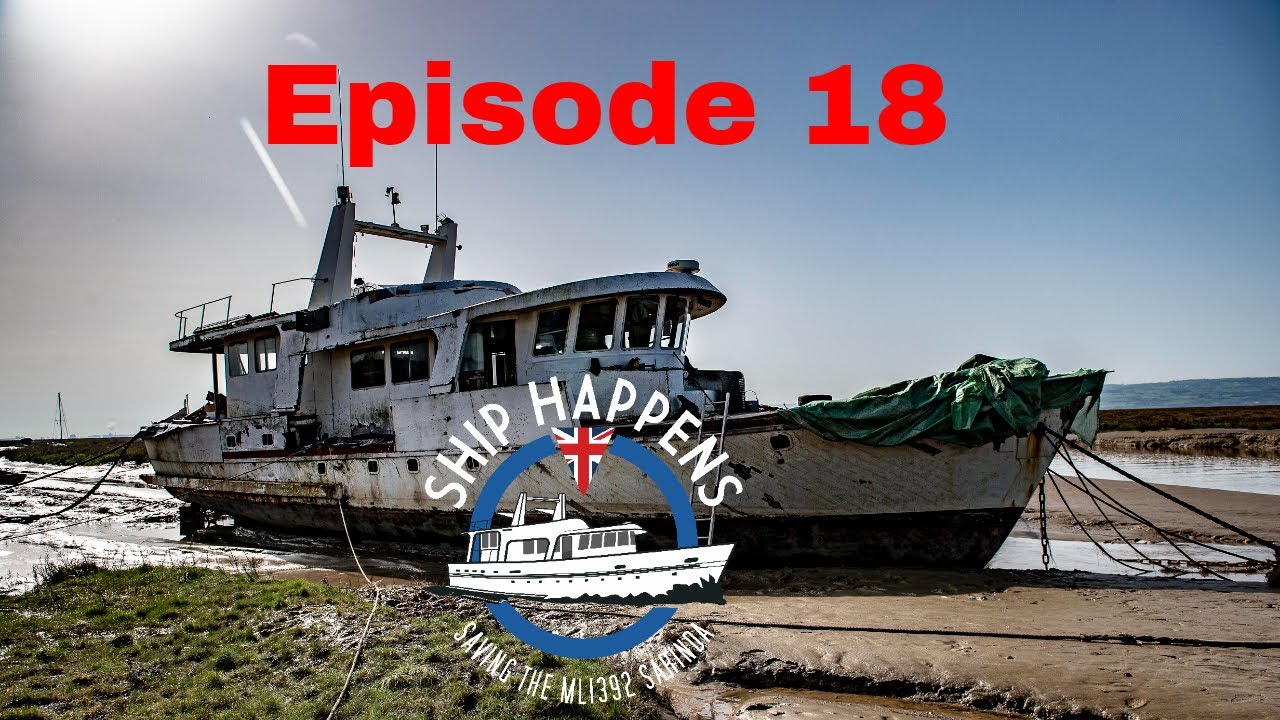 Ep 18 - The Struggles of Removing Large Water Tanks From Our WW2 Boat ...