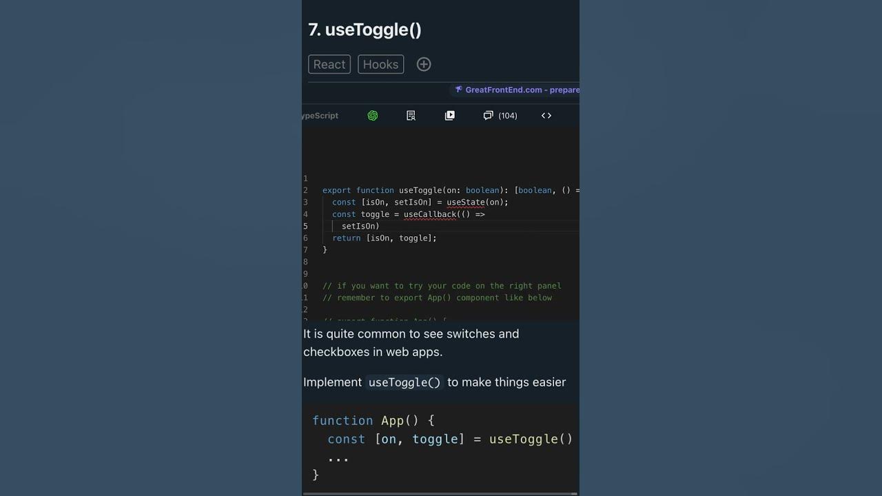 React - useToggle - YouTube React - useToggle - YouTube
