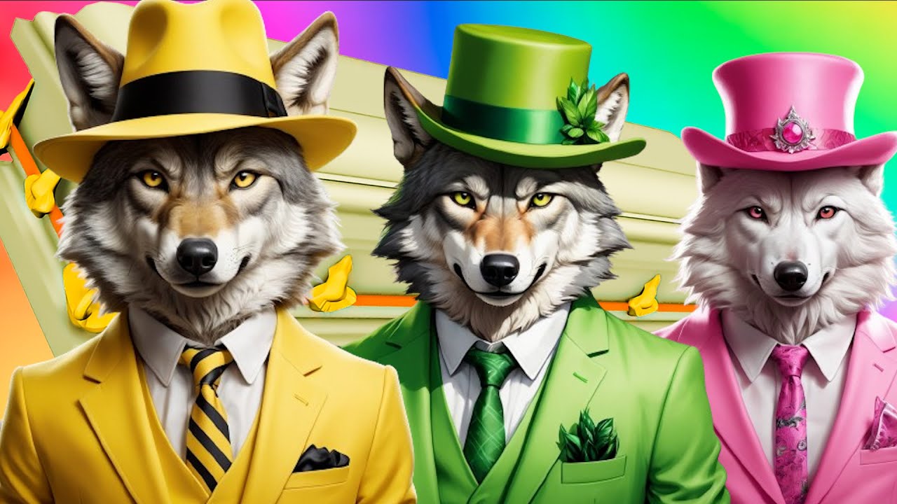 Funny Wolves - Coffin Dance Song (COVER) *PART 4* - YouTube