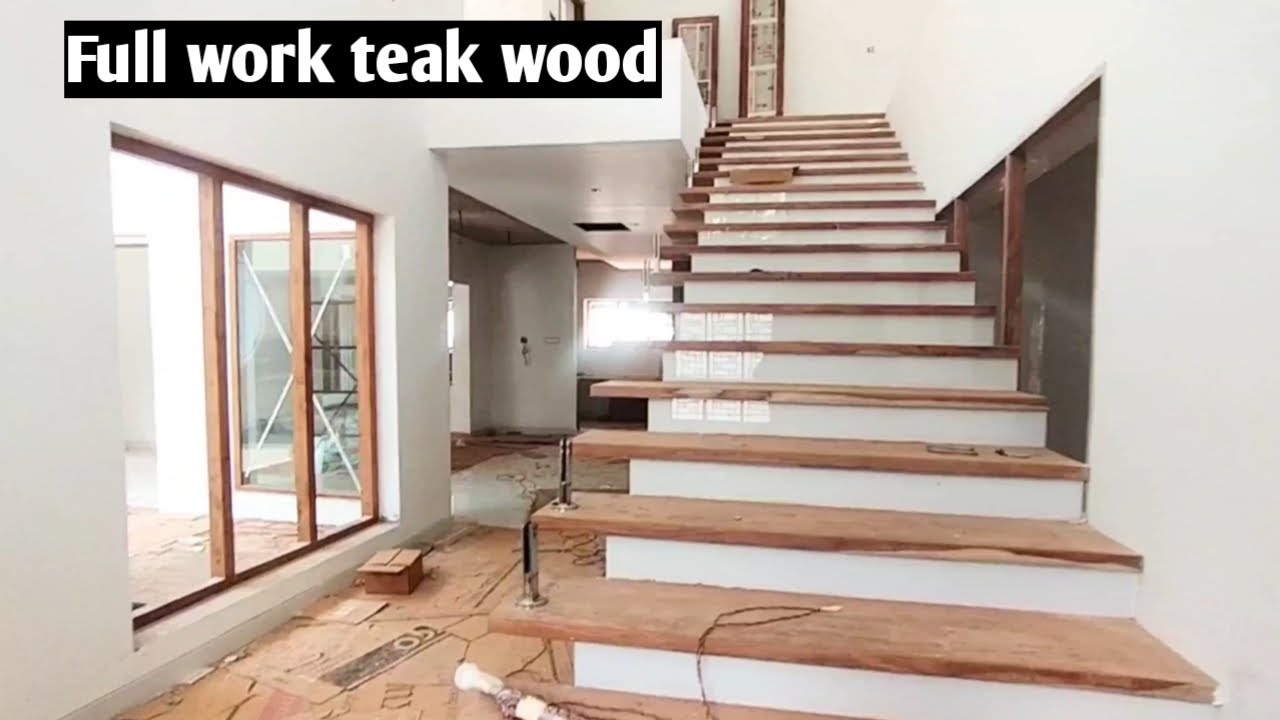 Full work teak wood ചെയ്യ്താ വർക്ക്‌ #tvm - YouTube