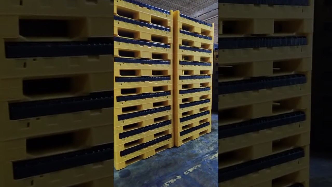 Stackable Plastic Containers for Bulk Storage & Shipping - YouTube