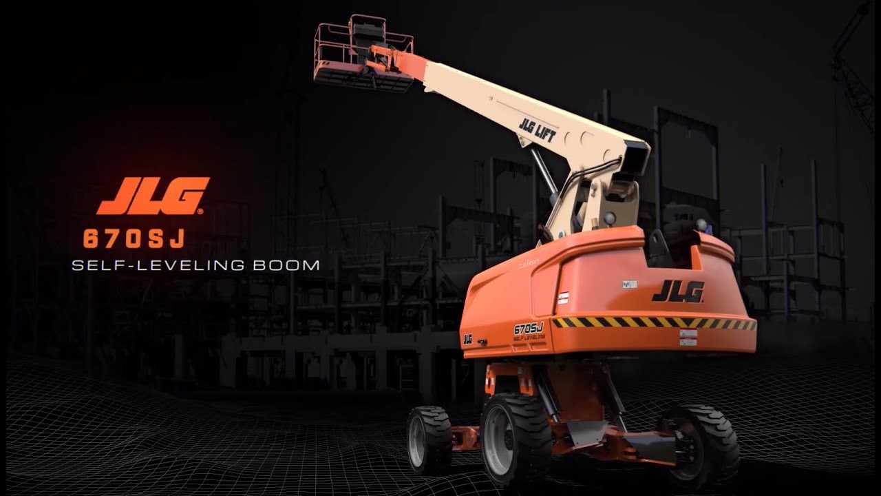Level the Playing Field with the JLG® Self Leveling Boom Lift - YouTube