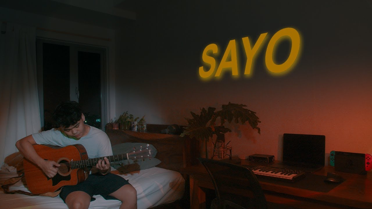 Sayo - Daniel Paringit (Official Lyric Video) - YouTube