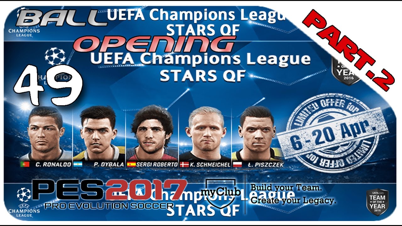 PES 2017 - Ball Opening #49 | Champion + Varios | - YouTube