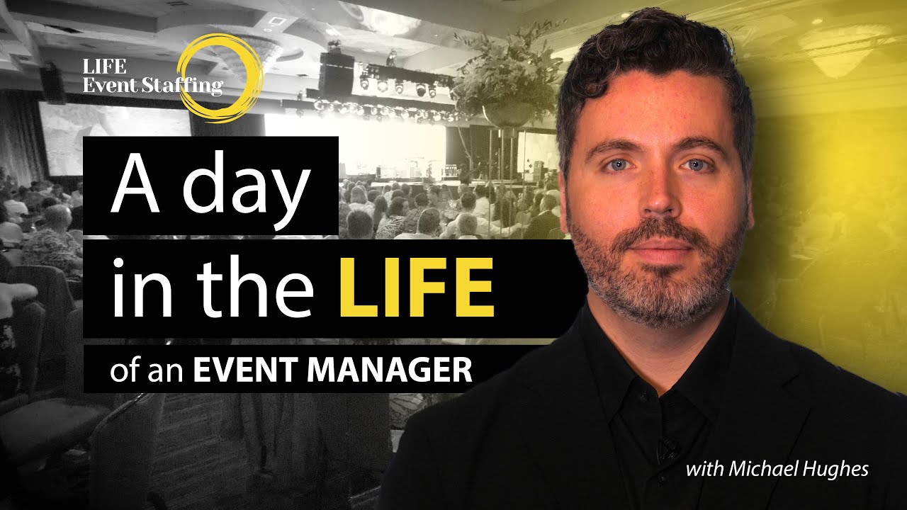 A Day in the LIFE of an Event Manager | LIFE Event Staffing - YouTube