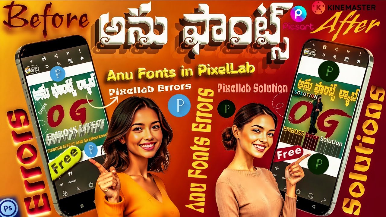 The Great Anu Font Crisis: A PixelLab Solution - YouTube