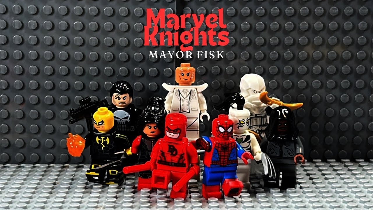 Lego Marvel Knights Mayor Fisk Trailer: Kingpin Takes Over! - YouTube