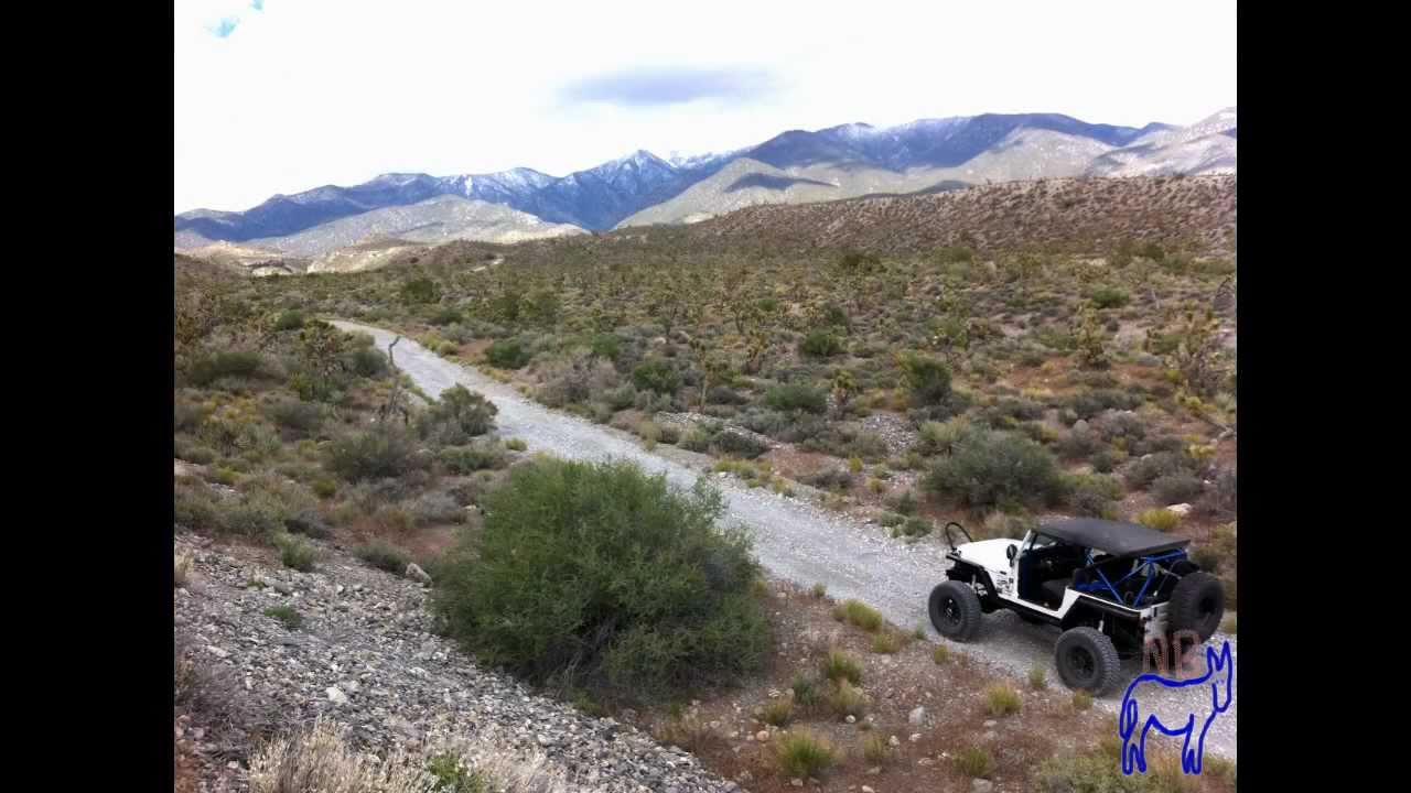 Great Jeep Camping Trip close to Las Vegas, Carpenter Canyon - YouTube