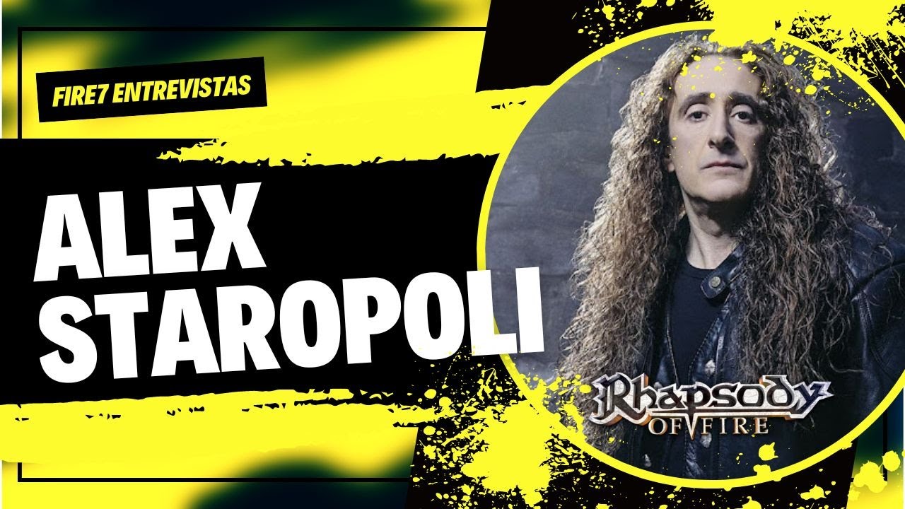 ALEX STAROPOLI (RHAPSODY OF FIRE) - Entrevista por Mayfolk - YouTube