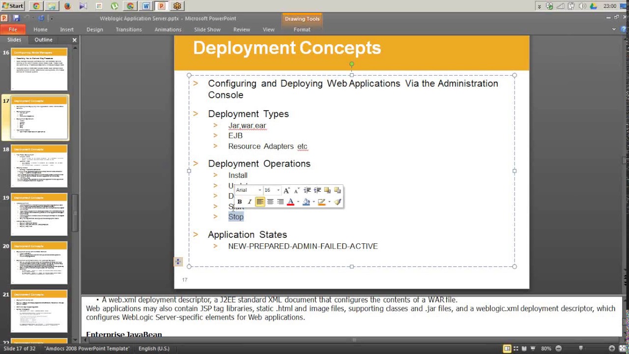 Weblogic Training Session 9 Deployments In Weblogic Youtube 4030