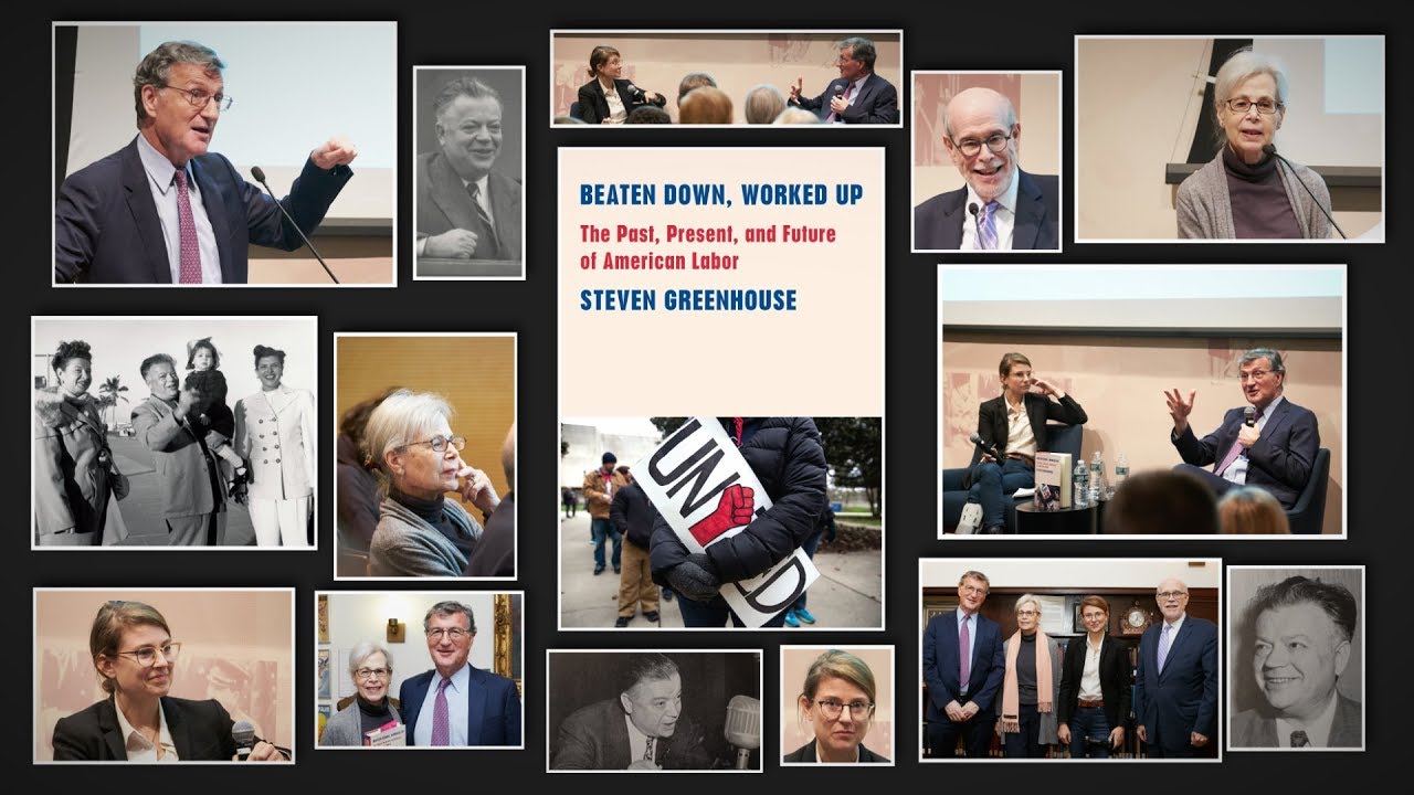 Annual David Dubinsky Labor Lecture Featuring Steven Greenhouse With ...