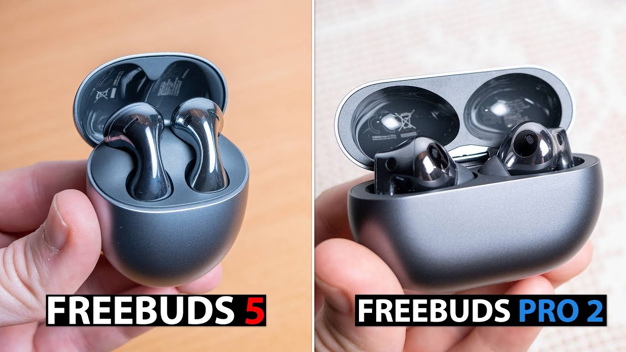 🥊 Huawei FreeBuds 5 vs Huawei FreeBuds Pro 2 COMPARATIVA en ESPAÑOL 🎧 ...