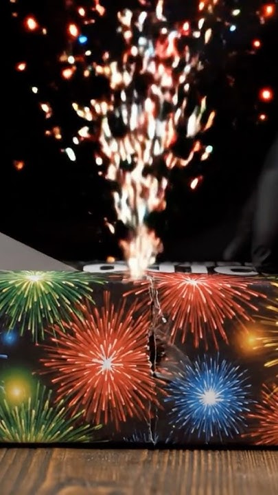 Cutting Firework Boxes AI ASMR | Fireworks Spark & Shoot Out Satisfyingly | 4th of July ...