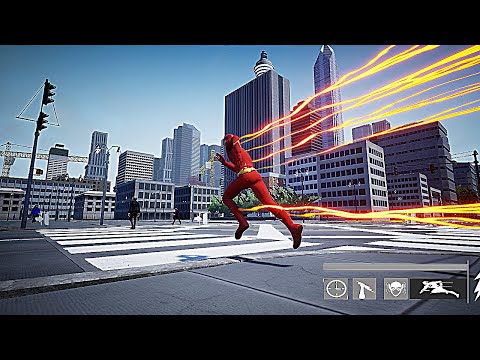 Crisis On Earth One - The Flash Game Open World Free Roam Gameplay (HD) [1080p]