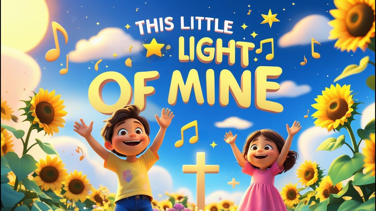 This Little Light of Mine | Christian Song for Kids | Bible Worship Fun ...