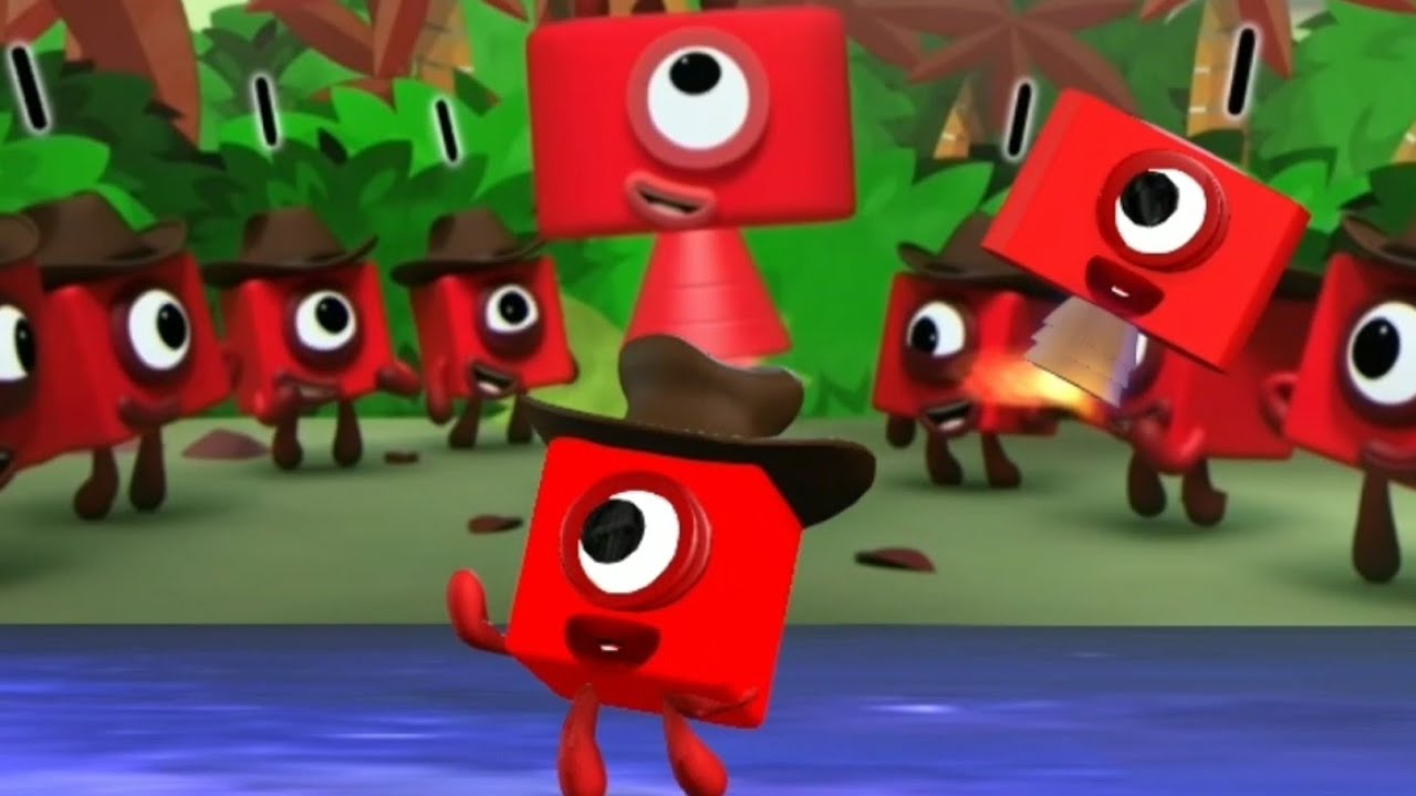 Numberblocks NEW VERSION : 1 Times Table (fan made) - YouTube