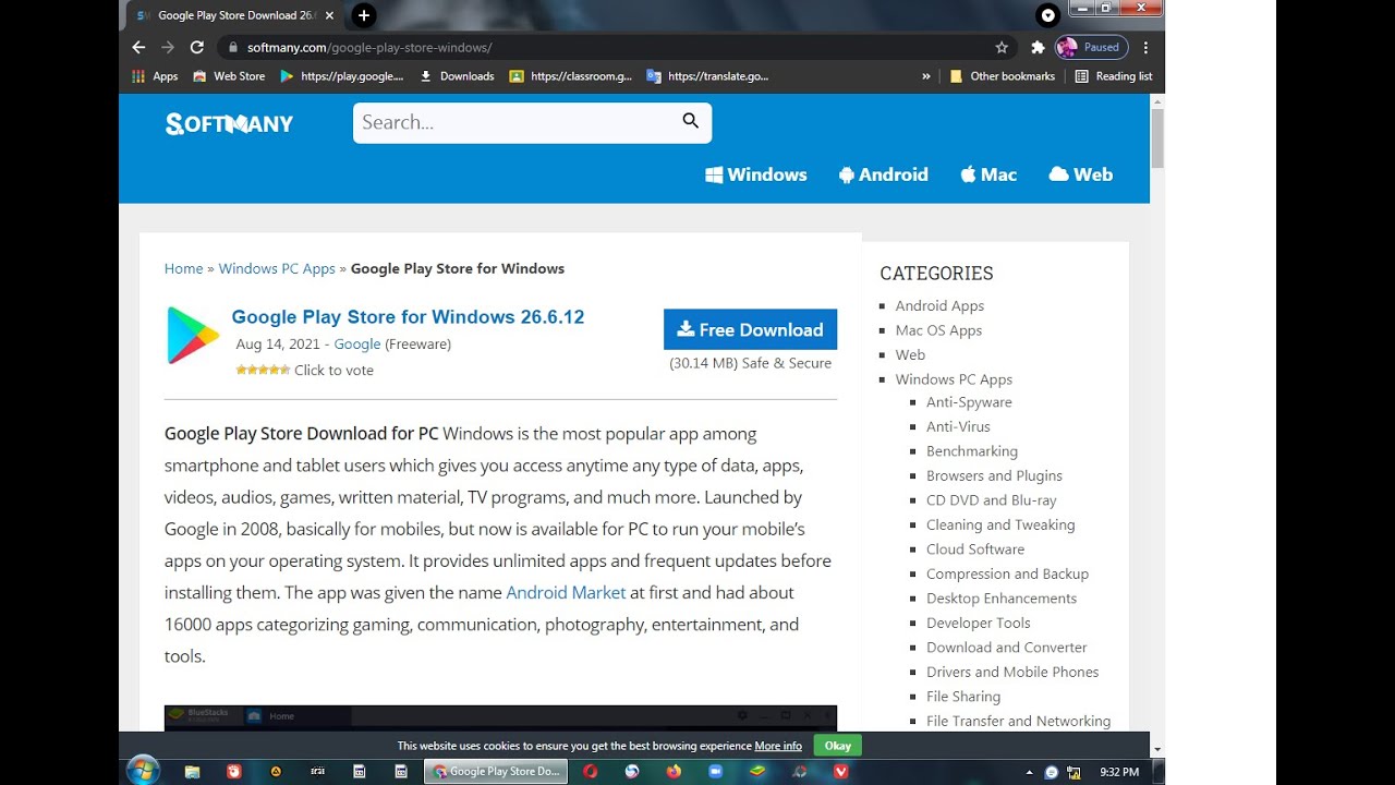 how to download play store PC/play store PC download 30 MB/play store ...
