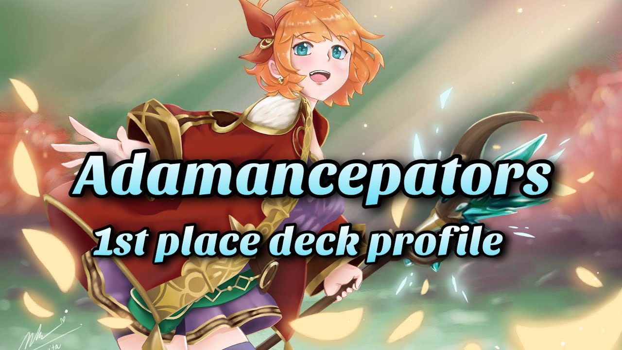 Yu-Gi-Oh! | Adamancipator | Deck Profile | June 2021 - YouTube