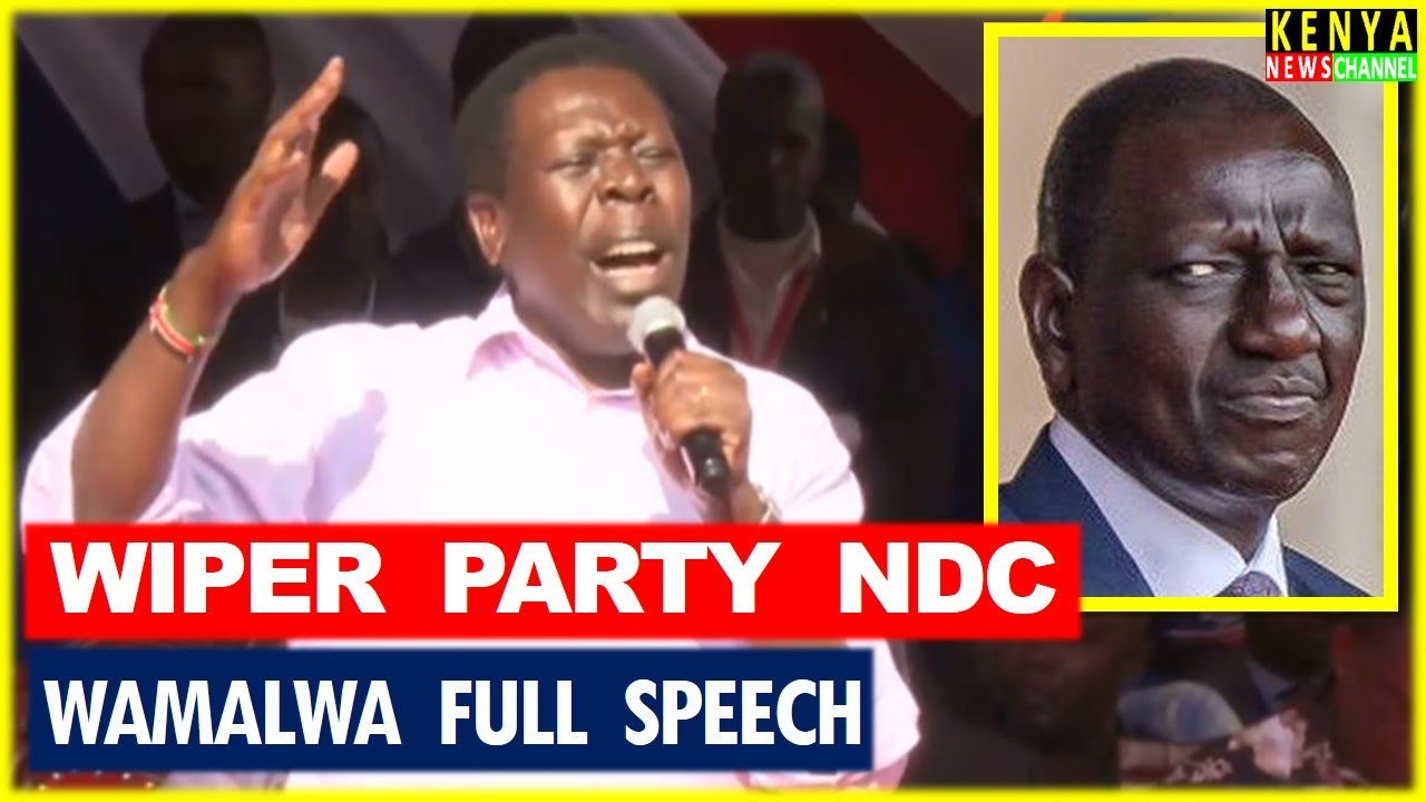 GLOVES OFF as Angry Eugene Wamalwa DESTROYS Ruto in front of Gachagua ...