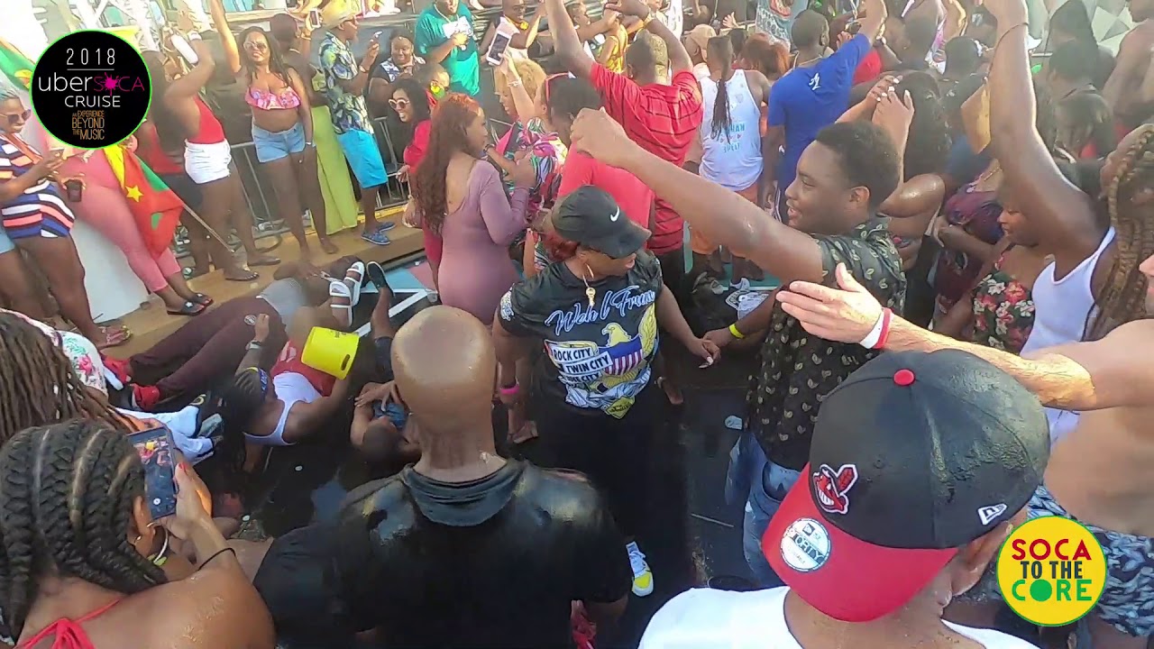 Uber Soca Cruise 2018 Day 4 Ship 1 50 Shades of PINK Pool Fete Rise Up ...