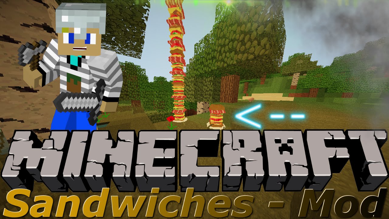 Minecraft Sandwich mod (Kitchen mod) erstelle deine eigenen sandwiches ...