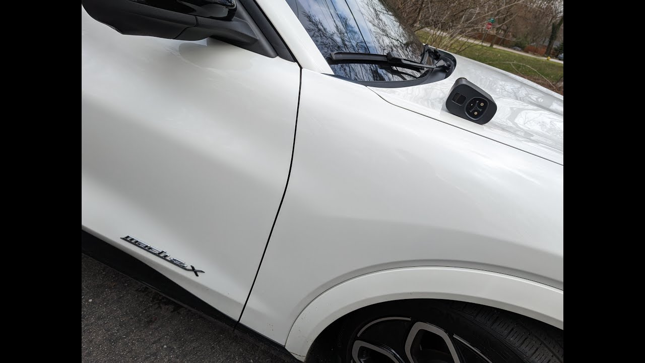 Supercharging The Ford Mustang Mach-E With A NACS Adapter - YouTube