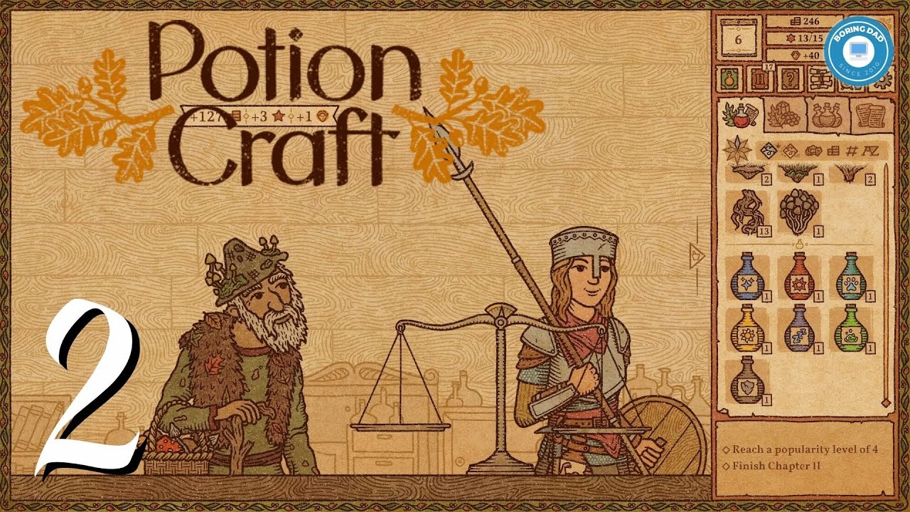 The Mushroom Guy | POTION CRAFT | Medieval Alchemy Sim | Part 2 - YouTube