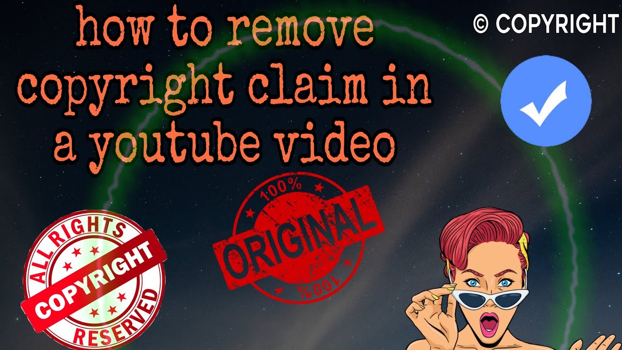 💯how to remove copyright claim in a youtube video 🔥 - YouTube