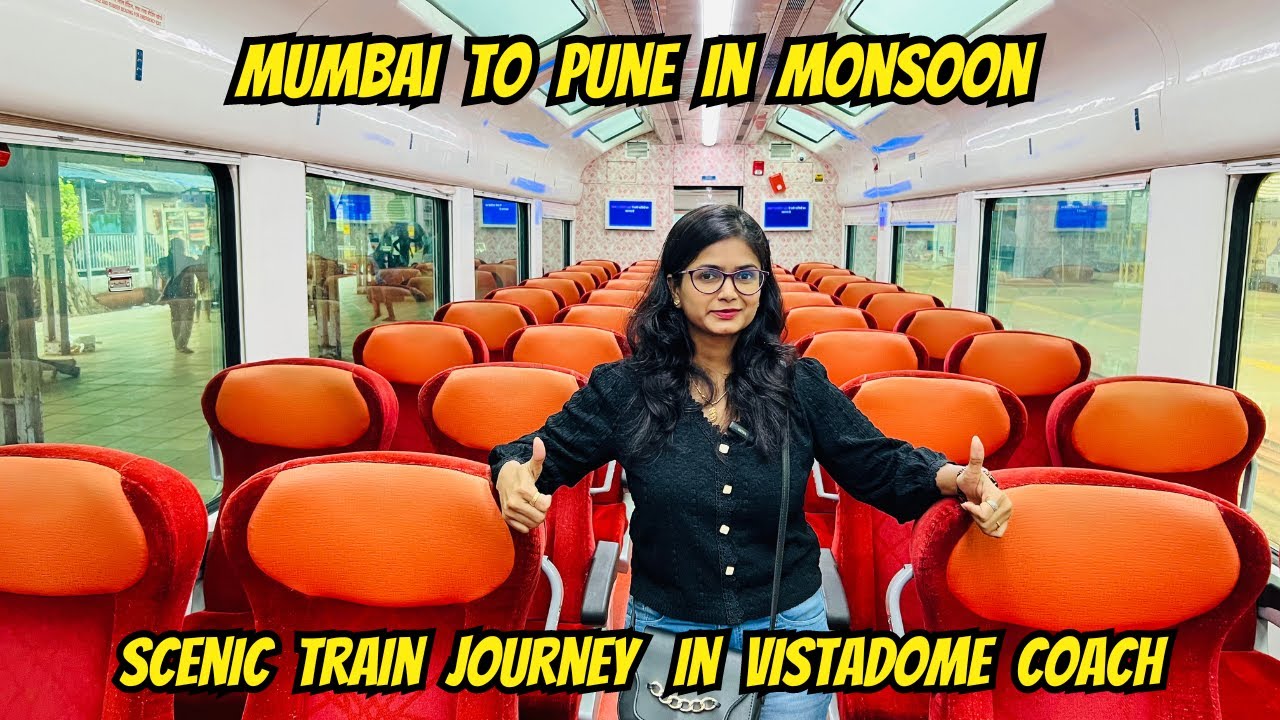 Deccan Express 11007 | Mumbai To Lonavala Monsoon Train Journey ...