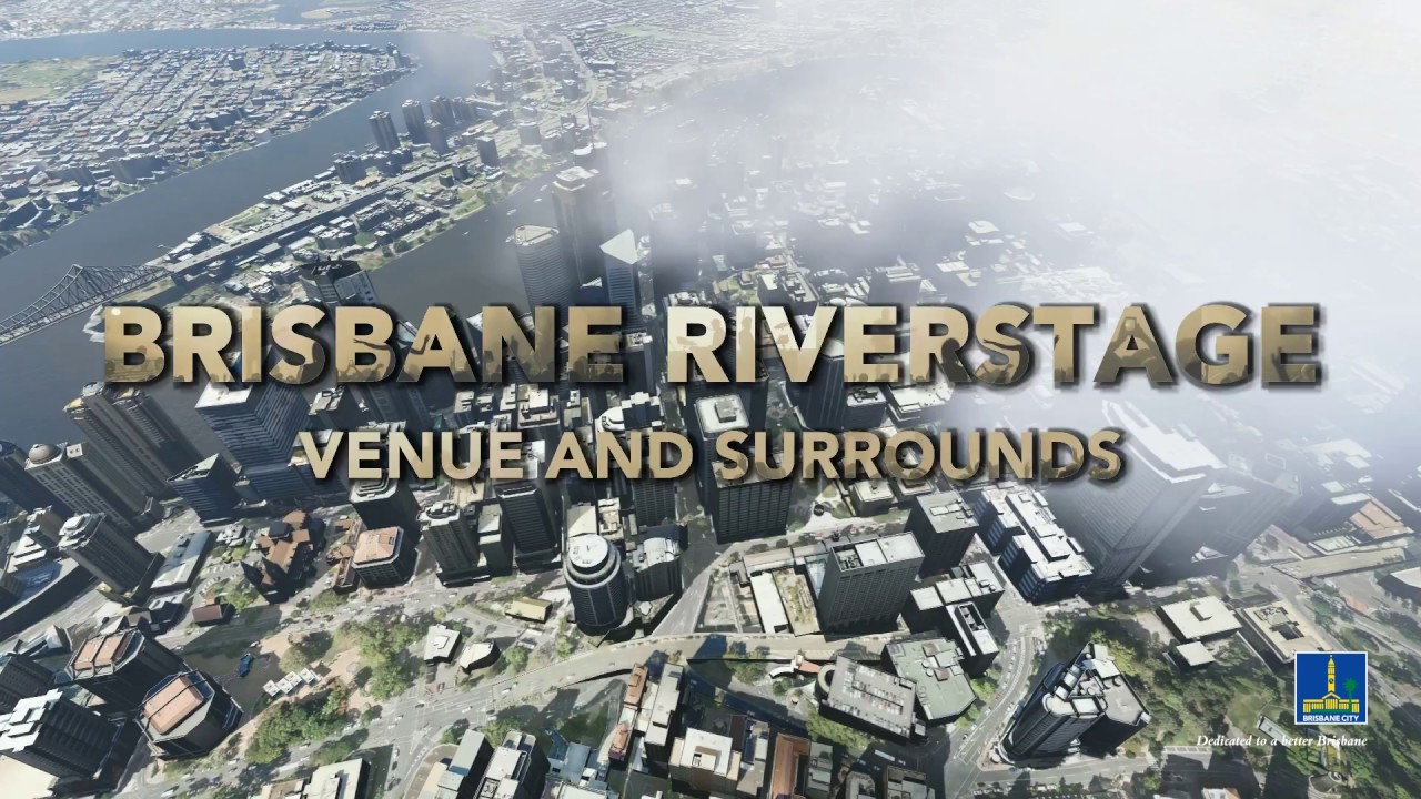Brisbane Riverstage fly-through - YouTube