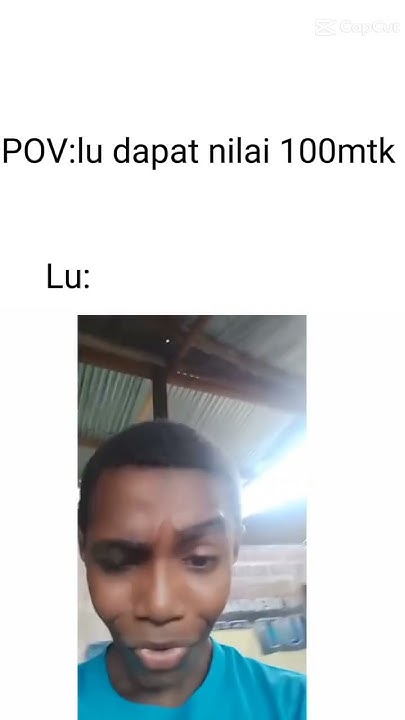 ketika lu dapat nilai 100 mtk lu be like#shorts #memes - YouTube