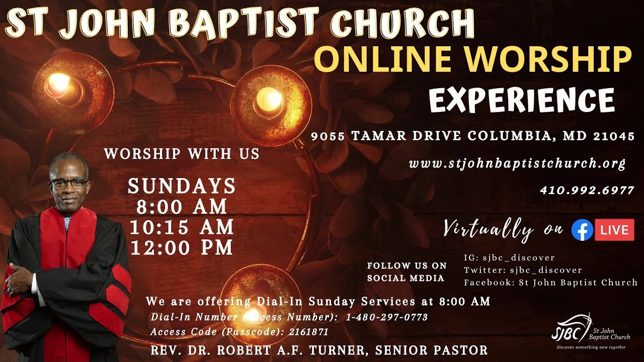 SJBC Columbia, MD - 2nd Sunday December 2020 10:15am Service - YouTube