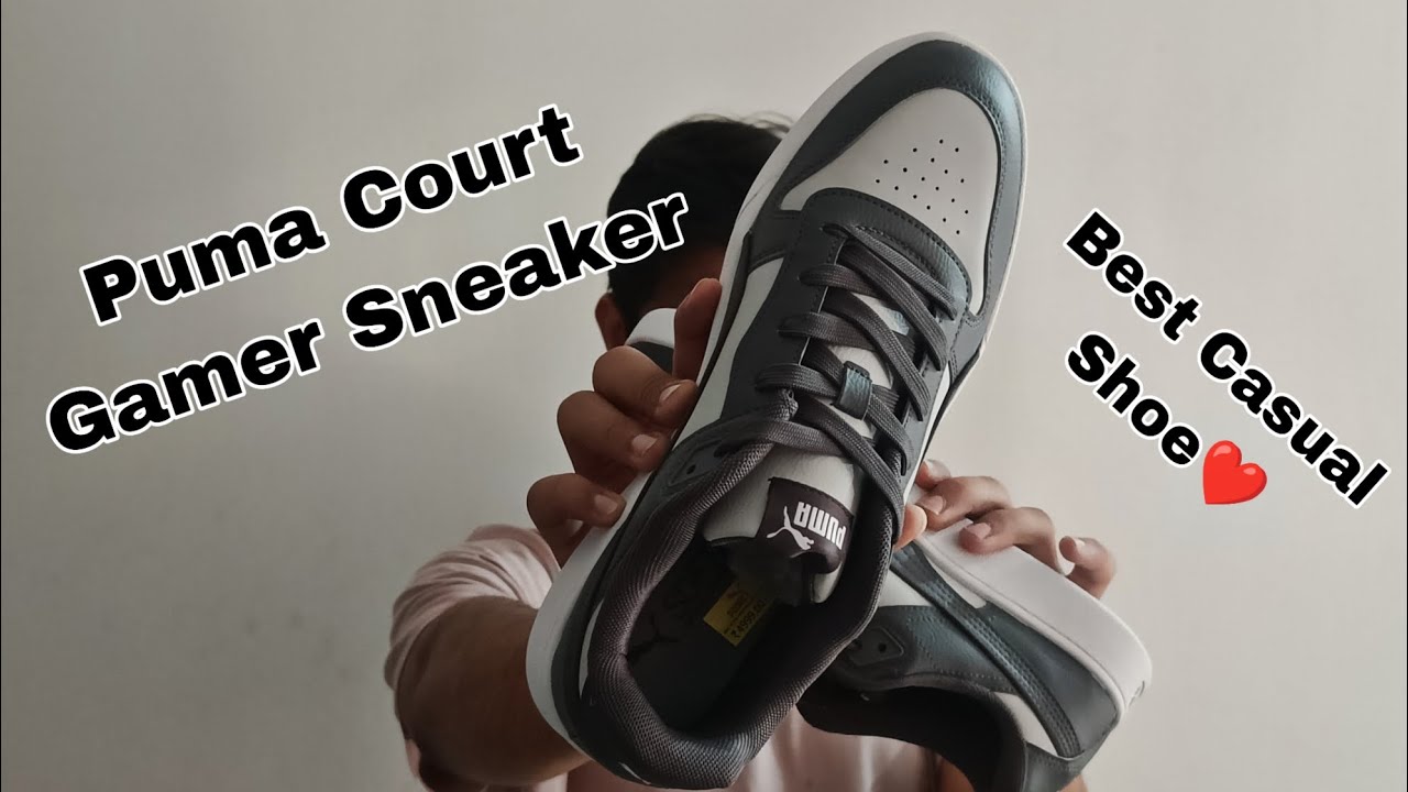 Puma Court Gamer Sneaker 👟 Unboxing with a Quick Review - YouTube