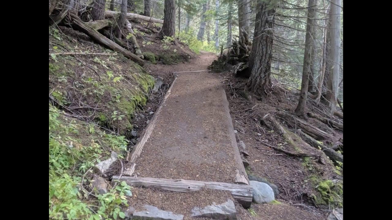 Crystal lake trail (Washington state) - YouTube