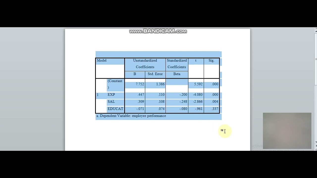 How To Interpret Coefficients And P values Amharic Tutorial YouTube How To Interpret Coefficients And P values Amharic Tutorial YouTube