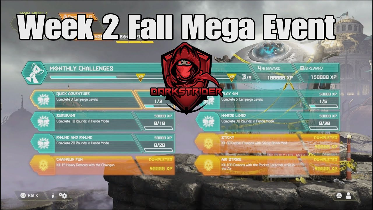 DOOM Eternal- Week 2 Fall Mega Event - YouTube