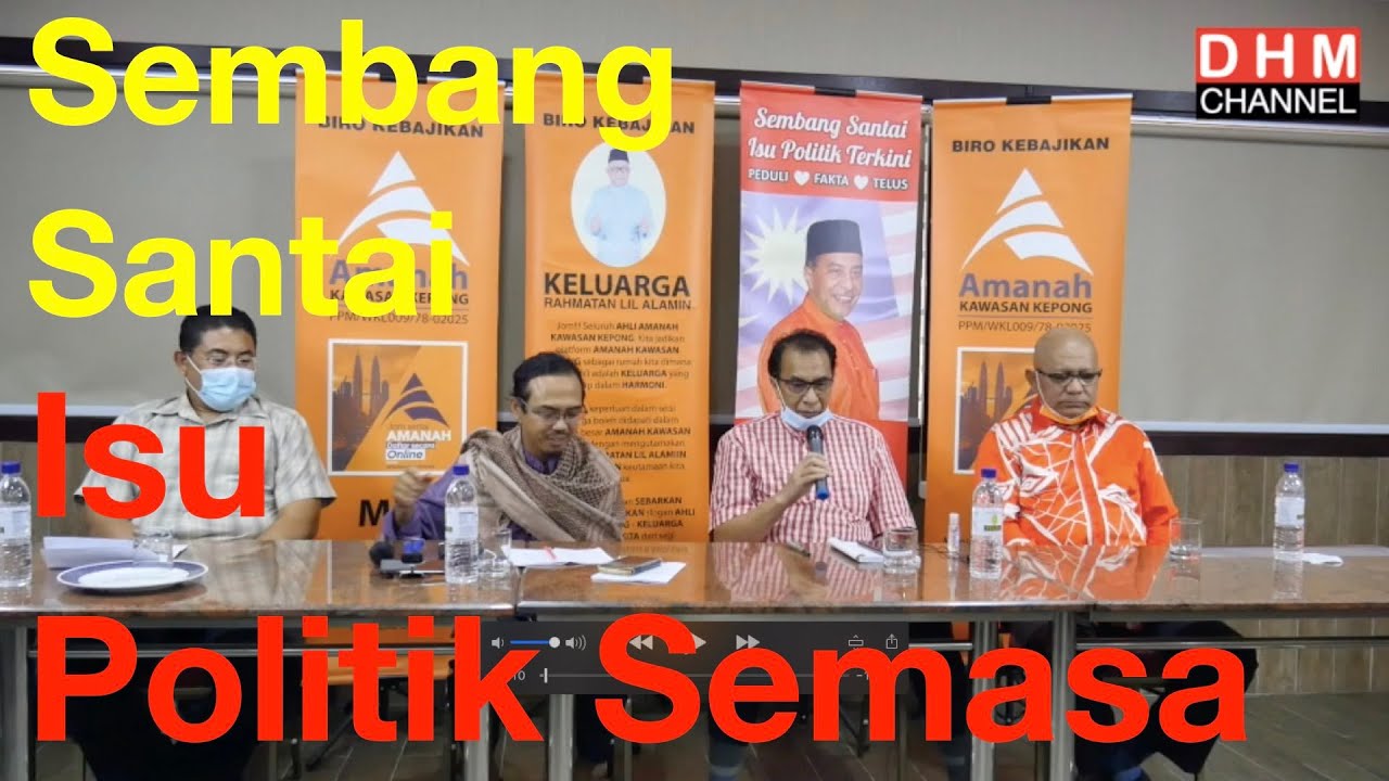 Sembang Santai Isu Politik Terkini Bersama Datuk Husam Musa dgn Amanah ...