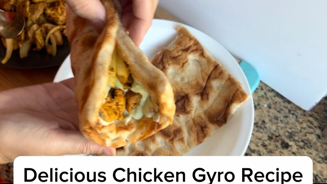 Must-Try Delicious Chicken Gyro Recipe! (Watch Now!) - YouTube