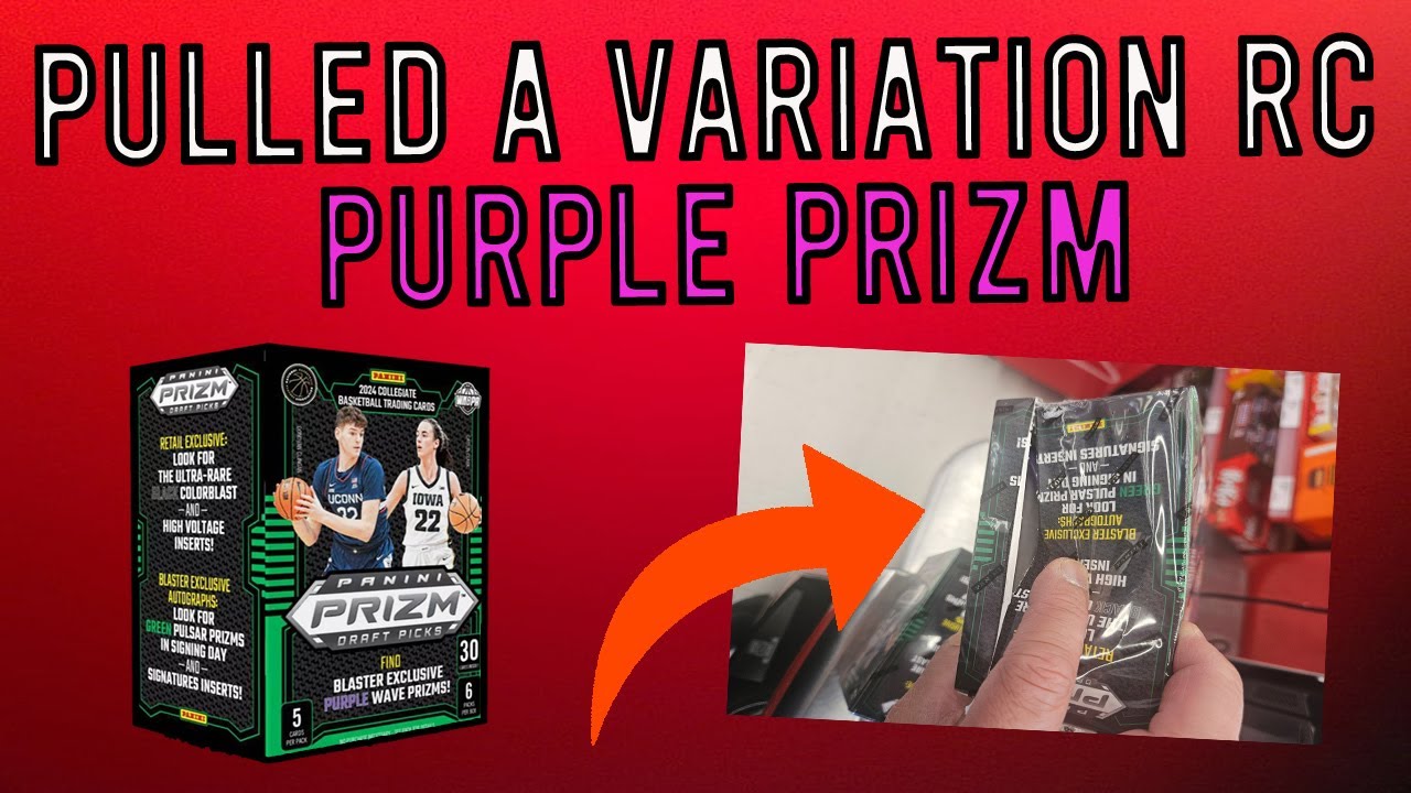 2024 Panini Prizm Draft Picks Basketball Trading Cards... Pulled a RC ...